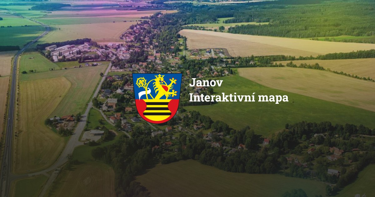 Interaktivní mapa | Janov u Litomyšle
